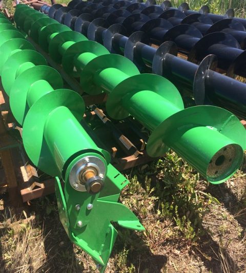 Cross / Pea Augers - M & R Machines (2000) Ltd.